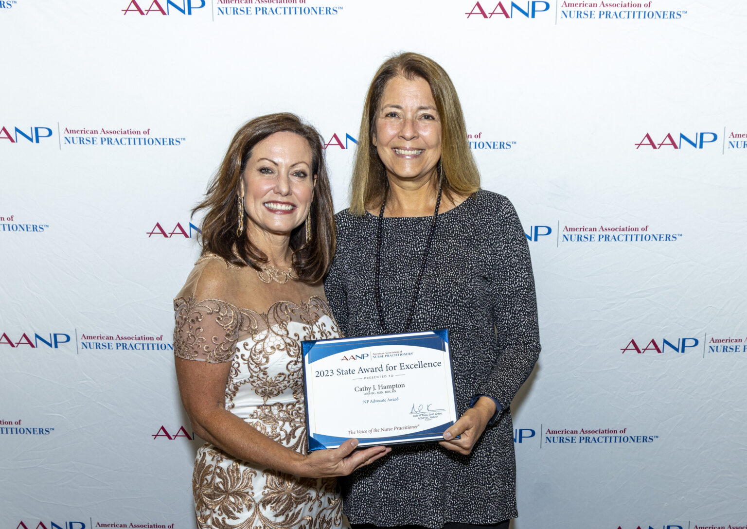 Cathy Hampton Wins 2023 NP State Award for Excellence from the American ...