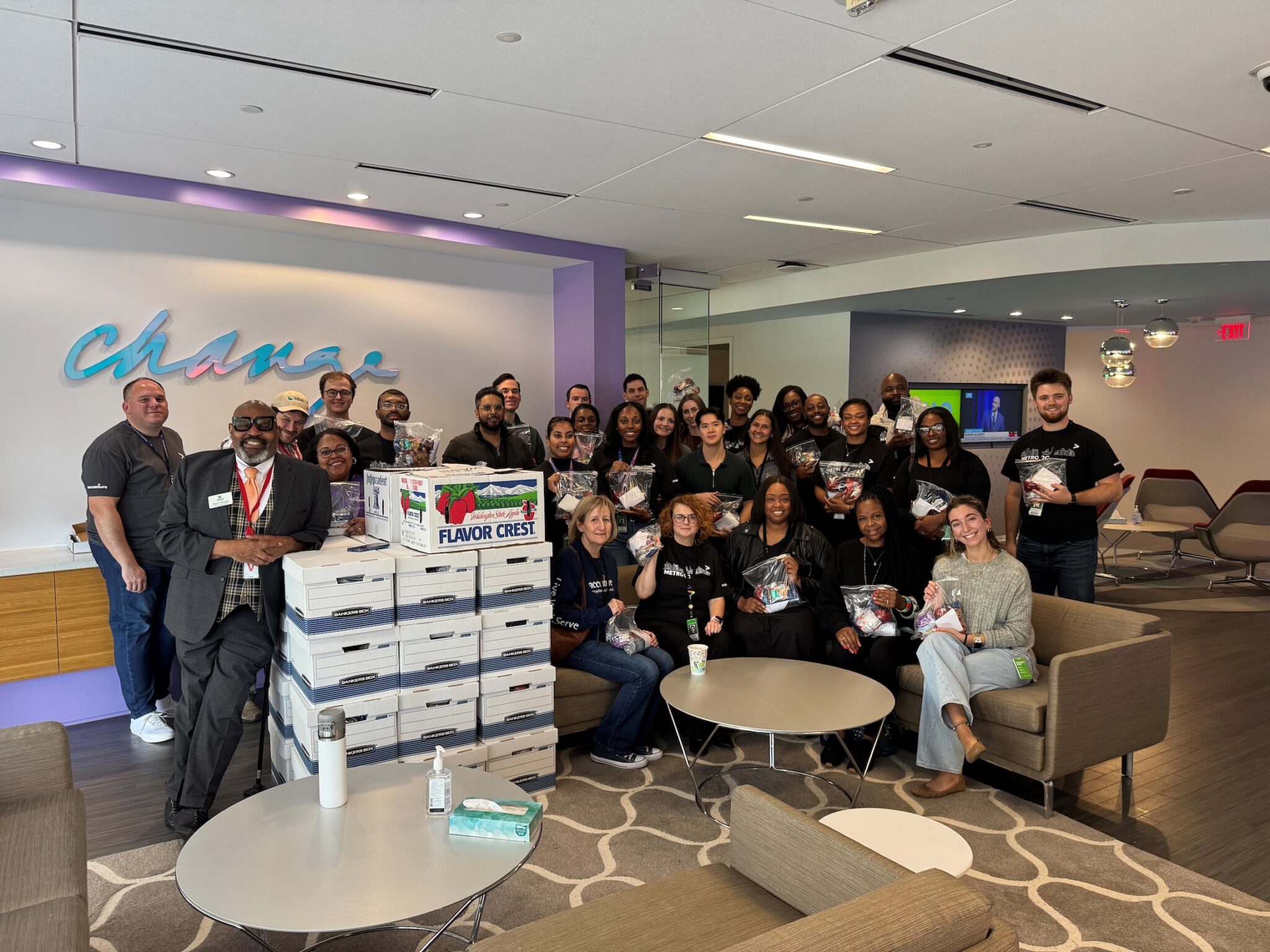 A Big Thank You to Our Friends at Accenture! - SOME (So Others Might Eat)